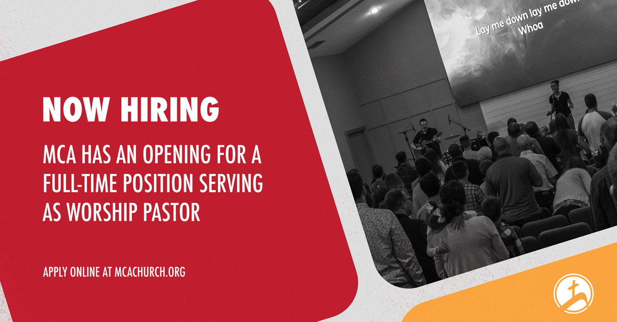 Worship Pastor Position | Mennonite Christian Assembly